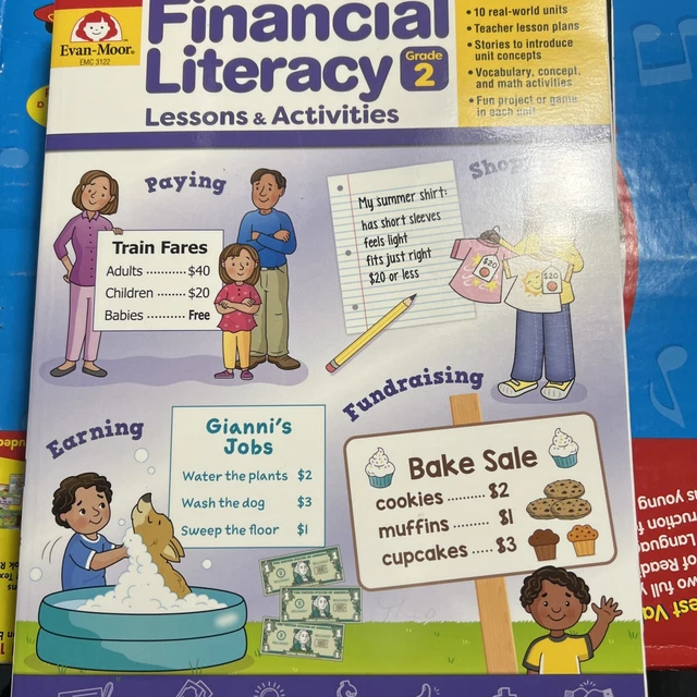 FINANCIAL LITERACY LESSONS and Activities, Grade 4 Teacher Resource ...