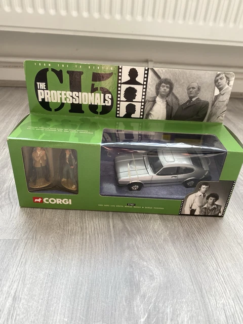 CORGI 57401 THE Professionals Ford Capri With White Metal Bodie And ...