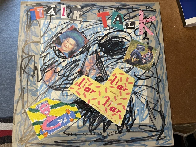 Jamie Reid Sex Pistols Artwork Talk Talk The Partys Over Vinyl Lp Very Rare £100 00 Picclick Uk