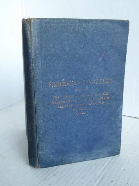 BOOK. RARE. FISHERMEN'S Handy Billy. Archer. 5th edition. HB. Good ...