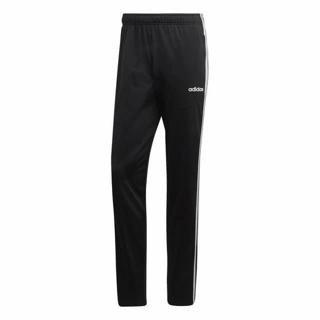 ADIDAS MEN'S ESSENTIALS 3-Stripes Regular Fit Tapered Pant Size Medium ...