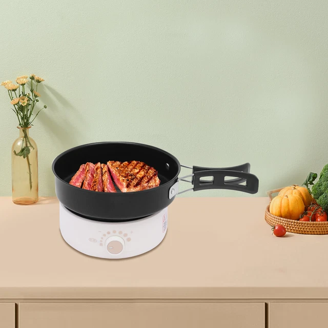 PORTABLE ELECTRIC HOT Pot Non-stick Frying Pan Noodle Cooker w ...