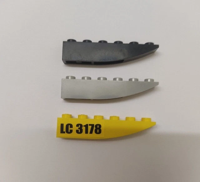 LEGO SLOPE INVERTED 1x6 6x1 Brique penchèe inversèe ¤ 42023 ¤ Choose ...