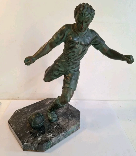 TROPHÉE SPORTIF FOOTBALLEUR Régule Années 50 Piery Marseille EUR 69,00 ...