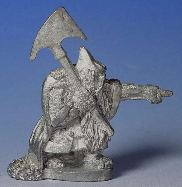 GRENADIER MODELS - Fantasy Warriors - 9003 Dwarf Leader Pointing - Pre ...