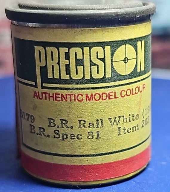 PHOENIX PRECISION MODEL Railway PAINT B179 B.R. RAIL WHITE 1985 (DULL ...