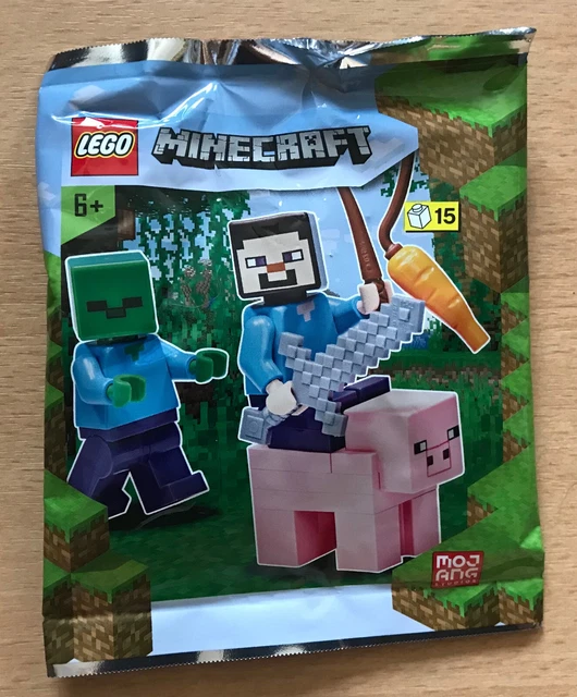 LEGO SET NEW Minecraft Polybag The Character On The Pig Year £4.26 ...