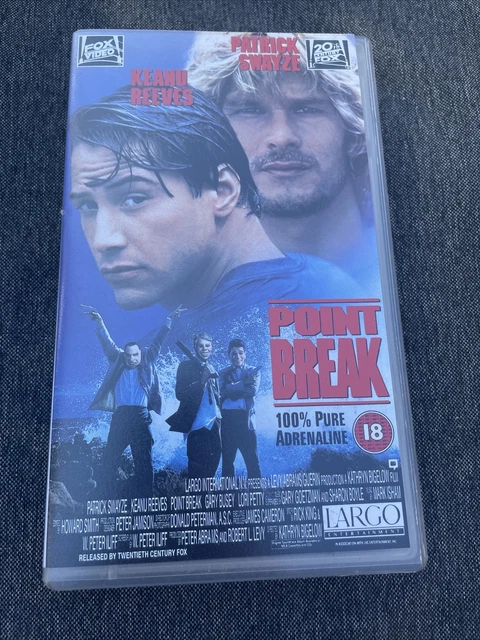 POINT BREAK MOVIE Film VHS Tape £9.99 - PicClick UK