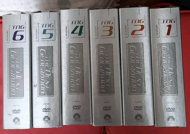 STAR TREK THE Next Generation DVD Collection Series Season 1-6 Box Sets ...