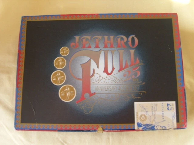 JETHRO TULL CD Box Set - 25th Anniversary Set 4CD 1993 - UK Prog Rock £ ...