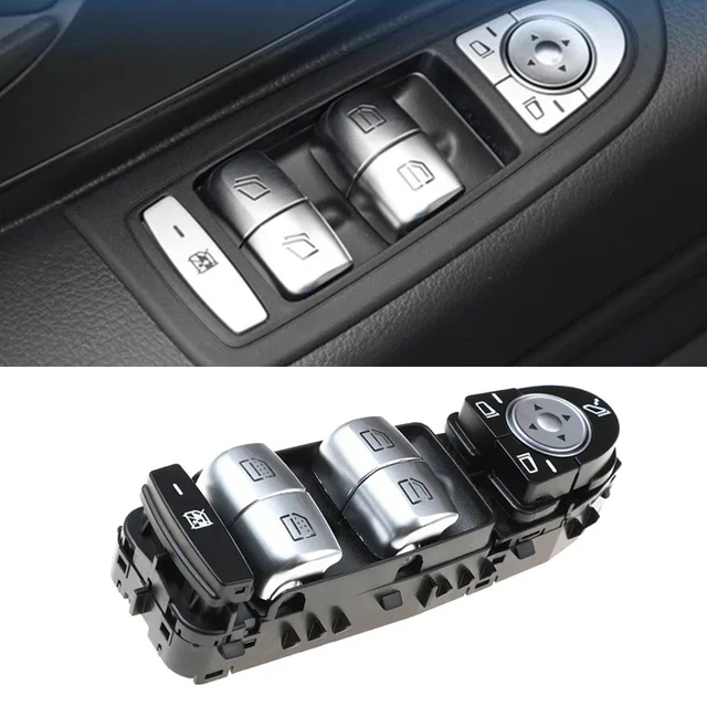 FITS FOR MERCEDES Benz S-Class W222 Driver Side Front Window Switch ...