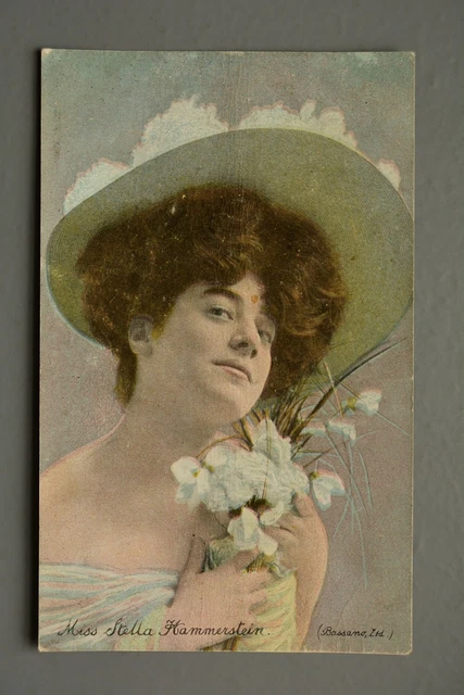 R&L POSTCARD: MISS Stella Hammerstein, Edwardian Actress £4.00 - PicClick UK