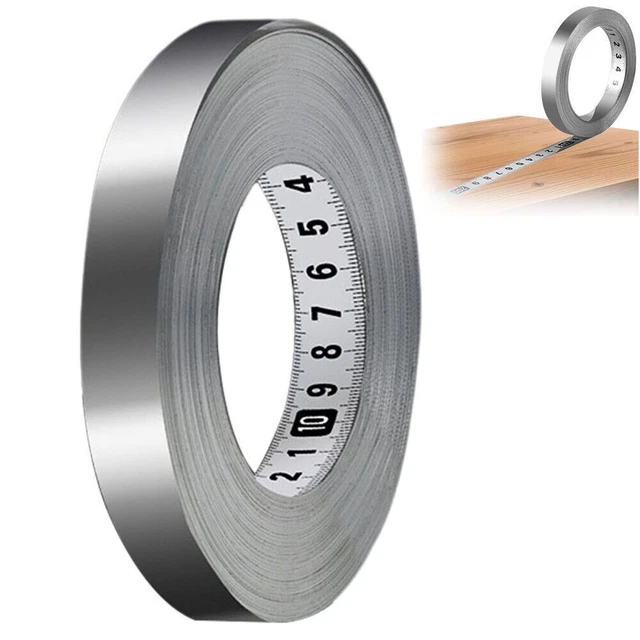 SELF-ADHESIVE MEASURING TAPE Clear Scale Good Hardness High-Precision ...