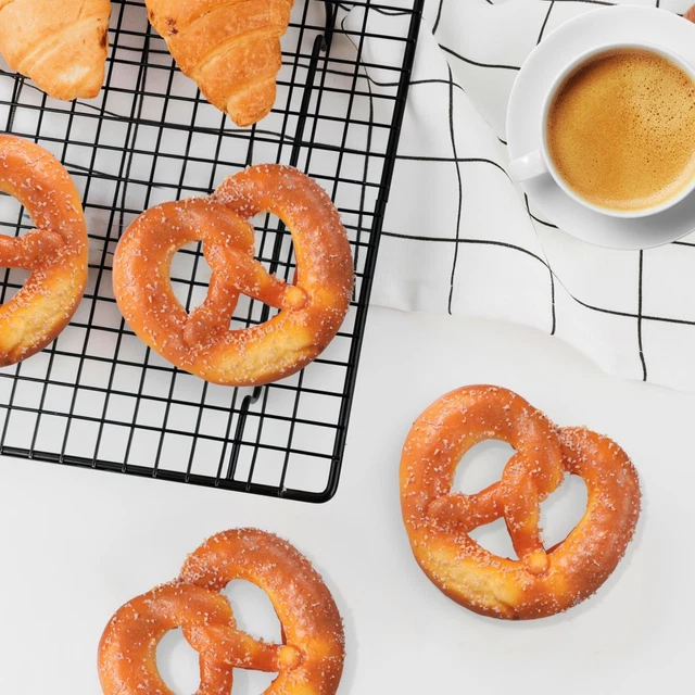 BAKERY DISPLAY DONUT Artificial Simulated Bread Model Heart Shape $21. ...