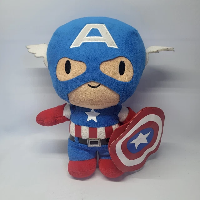 10& CAPTAIN AMERICA plush toy Marvel / Universal Studios £6.99 ...