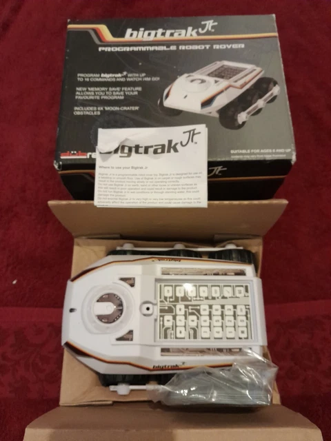BIGTRAK JR JUNIOR Boxed Instructions Programmable Robot Rover £3.00 ...