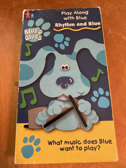 BLUE'S CLUES RHYTHM and Blue VHS Movie 1998 Nick Jr Orange Tape £5.80 ...