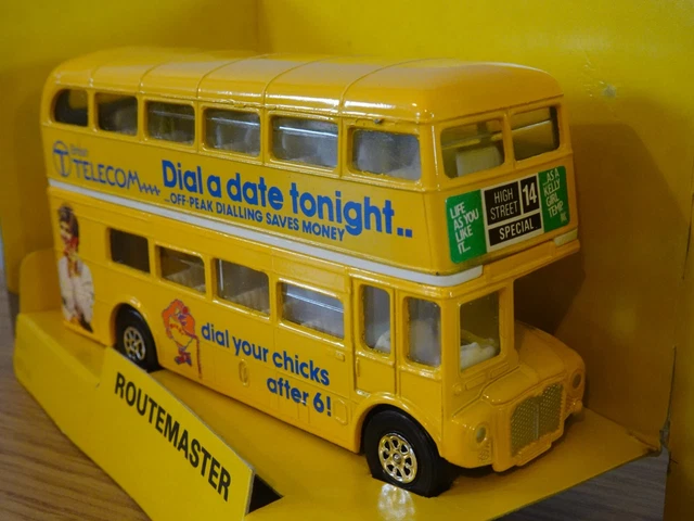 CORGI TOYS BRITISH Telecomunicazioni Bt London Aec Routemaster Rm Bus ...