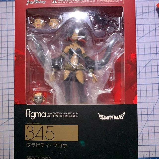 GRAVITY RUSH 2 Gravity Raven Figma 345 Action Figure Max Factory ...