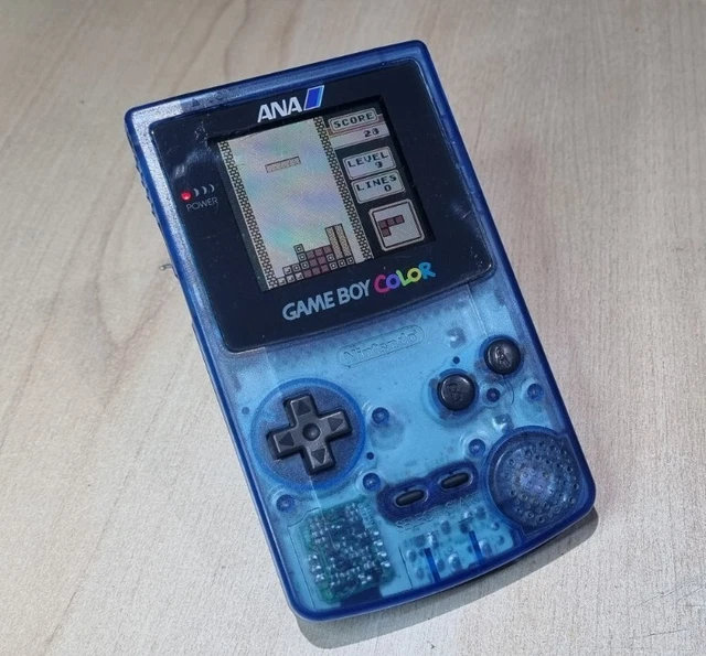 RARE GENUINE ANA Japan Airlines Nintendo Gameboy Colour Console Good ...
