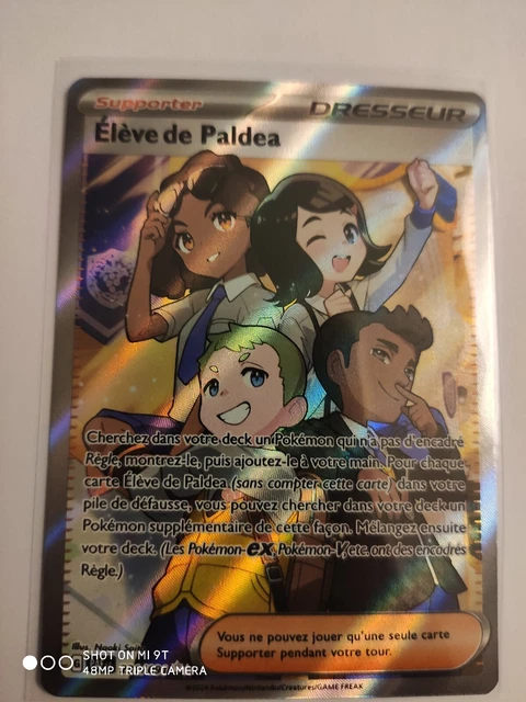 CARTE POKÉMON Élève De Paldea 231/091 Dresseur Destinées De Paldea EV4.5 FR EUR 3,50 - PicClick FR