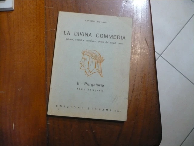 ERNESTO BIGNAMI DANTE Alighieri La Divina Commedia Purgatorio Edizioni ...