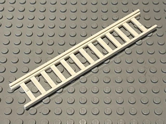 ECHELLE LEGO WHITE Ladder 14x2.5 ref 4207/set 6554 6478 7208 7239 6571 ...