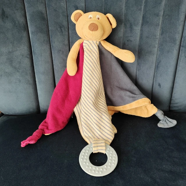 Mamas And Papas Teddy Bear Comforter Soft Toy £1999 Picclick Uk