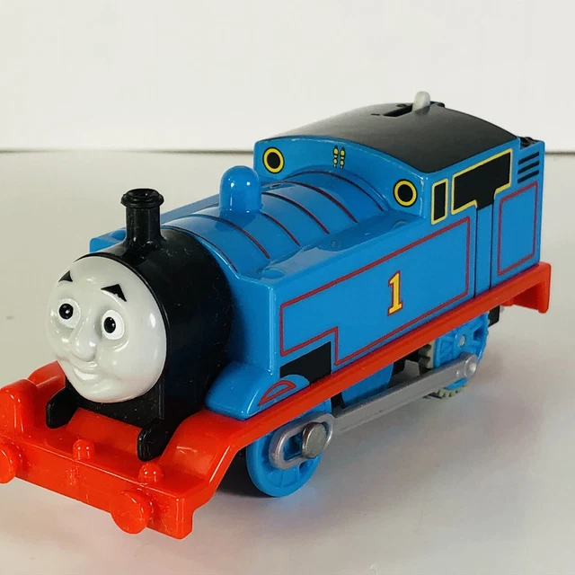 THOMAS THE TRAIN Motorized Tank Engine Trackmaster Blue Tested Friends ...