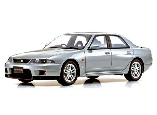 R33 SKYLINE GT-R Autech resin model road car silver NISSAN 1:18 KYOSHO KSR18041S £139.35 ...