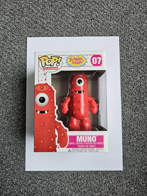 FUNKO POP TELEVISION Yo Gabba Gabba #07 Muno Vaulted Vinyl Figure $99. ...