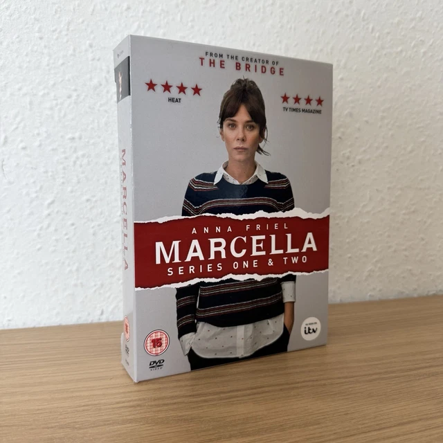 MARCELLA SERIES 1 And 2 ITV DVD Box Set £7.99 - PicClick UK