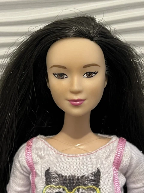 BARBIE FASHIONISTAS #10 Lea Neko Doll Pink Kitty Meow Dress £19.99 ...