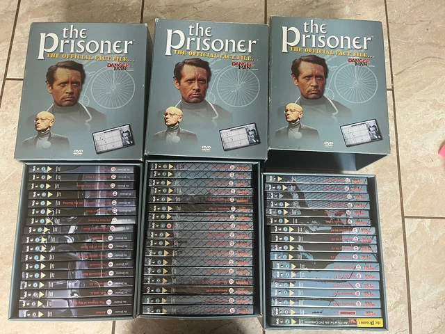 THE PRISONER THE Official Fact Files full Set boxed~ 49 Discs £50.00 ...