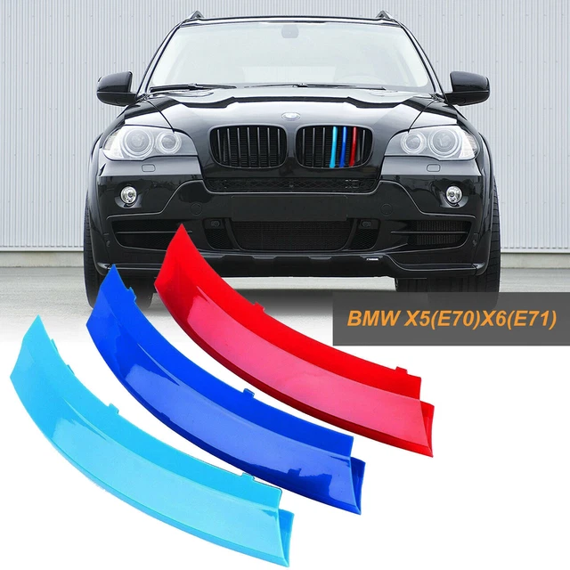 M-COLOR 3-COLOR GARNITURES d'insertion de calandre pour BMW E70 X5 E71 ...