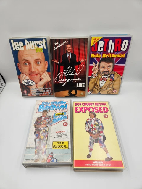 MICHAEL BARRYMORE ROY Chubby Brown Jethro Lee Hurst Bund VHS Video ...