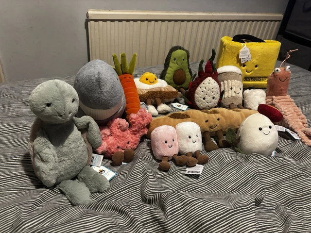 JELLYCAT BUNDLE WITH tags £135.90 - PicClick UK