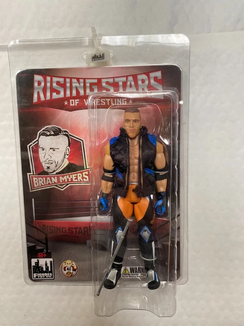 RISING STARS OF Wrestling Series Brian Myers Action Figure Figures Toy ...