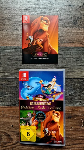 DISNEY CLASSIC COLLECTION: Aladdin + The Lion King + Jungle Book ...