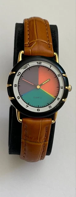 VINTAGE LE JOUR Color Wheel Watch LeJour David Pakter Ladies Watch $150 ...