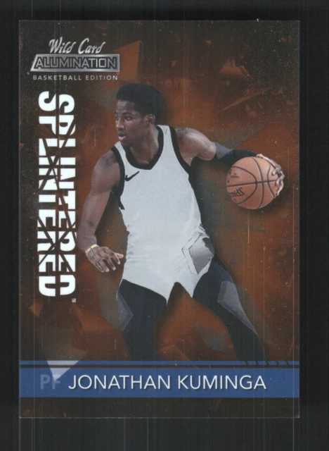 2021 WILD CARD Alumination #ASP-20 Jonathan Kuminga carte orange ...