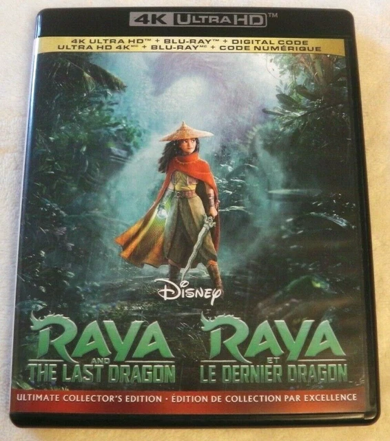 RAYA AND THE Last Dragon - Disney (4K Ultra HD + Digital Code) *NO 2D ...