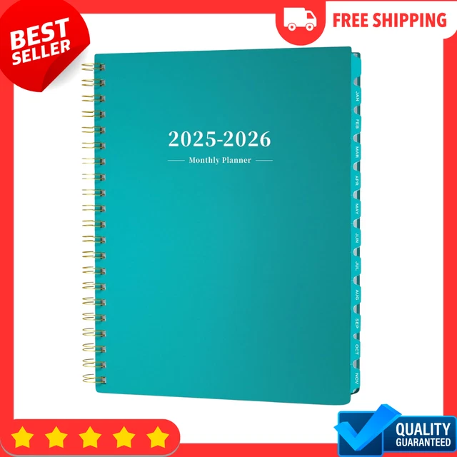 2025-2026 MONTHLY PLANNER - 2 Year Monthly Planner, JAN.2025 to DEC ...