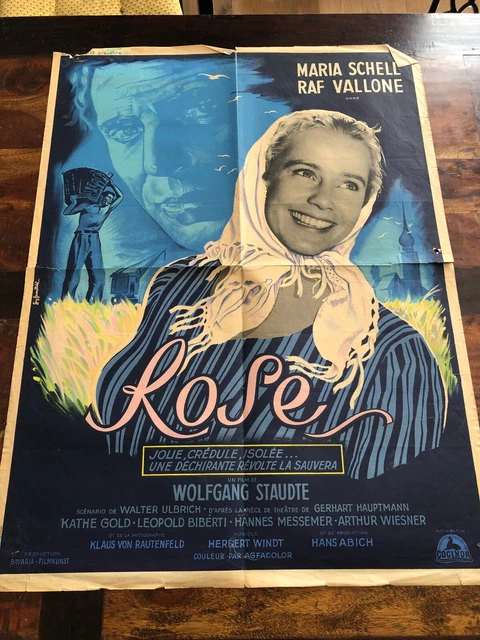 ANCIENNE AFFICHE DE cinéma - Rose - 60x80 EUR 4,90 - PicClick FR