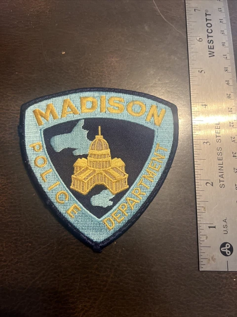 VINTAGE OBSOLETE MADISON Police Department Patch $9.99 - PicClick