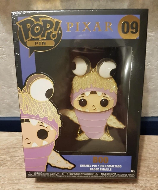 FUNKO POP! PIN - Pixar - Monsters Inc #09 Boo Sealed £2.95 - PicClick UK