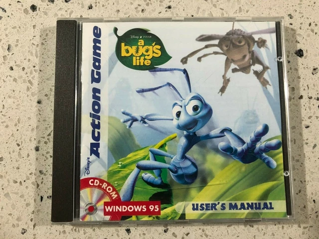 DISNEY PIXAR’S A BUG'S LIFE - CD-ROM with children's game Win 95 vgc ...