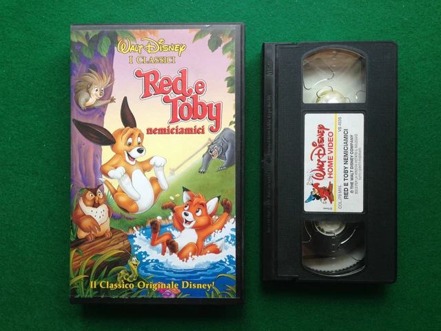 WALT DISNEY VHS - RED AND TOBY ENEMIES FRIENDS, THE CLASSICS (1995) VS ...