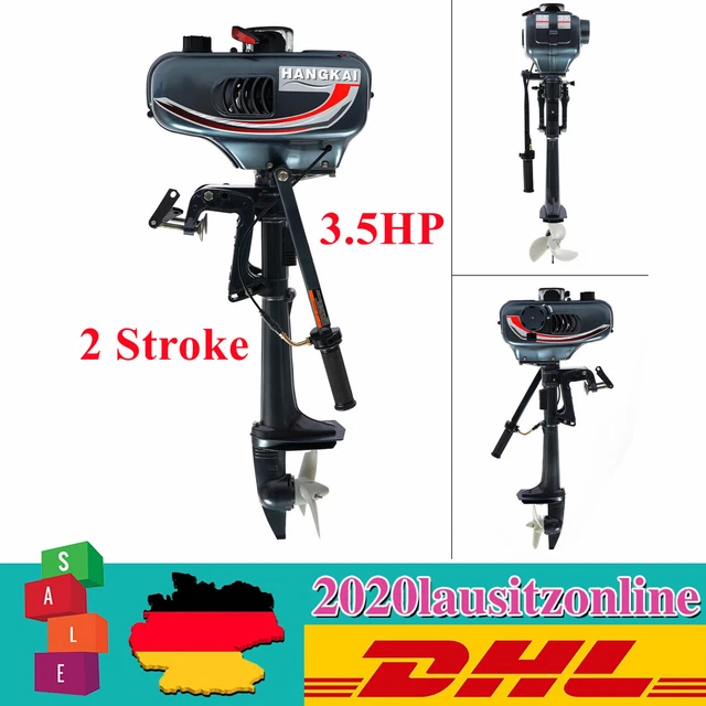 3.5 HP 2-STROKE outboard gasoline engine outboard engines boat engine fishing boat £224.90 ...