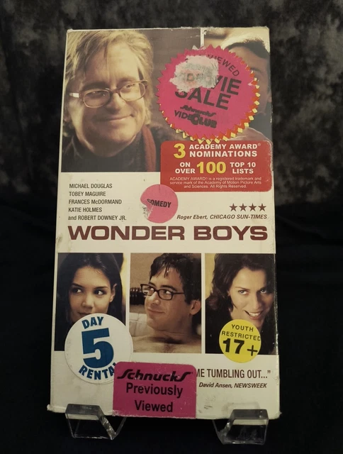 WONDER BOYS VHS tape VCR Video Tape Used Michael Douglas £4.40 ...